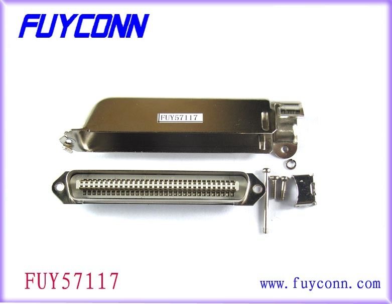 Amphenol 90 Degree RJ21 64 Pin Centronics Connector IDC Plug Connector ...