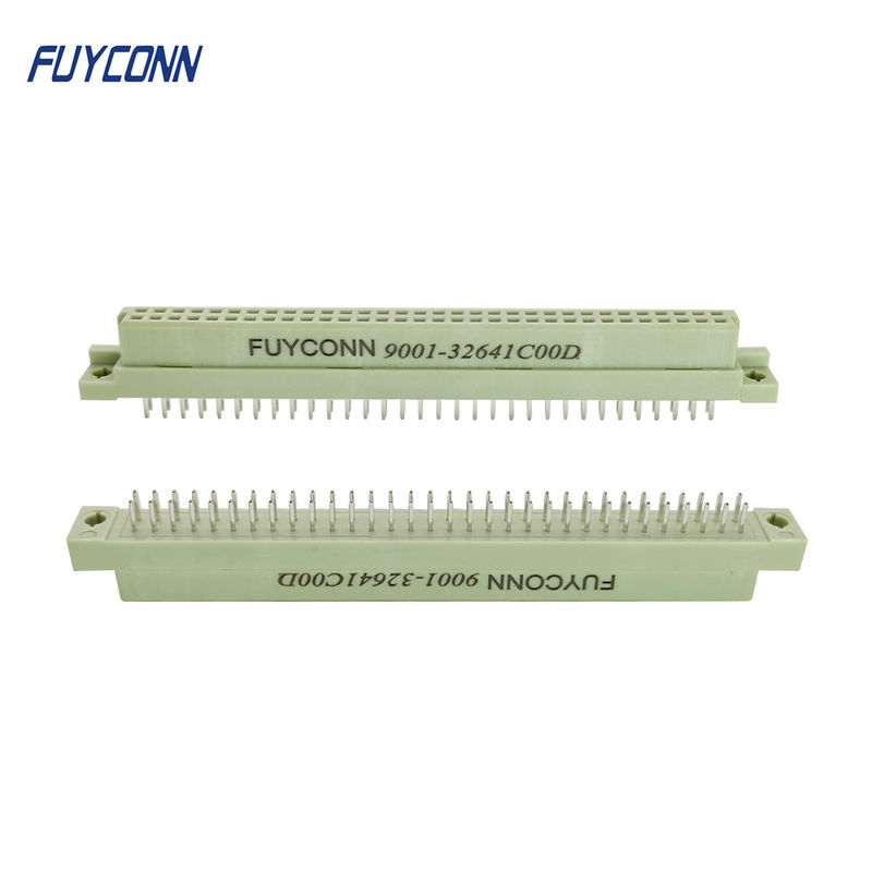 Straight PCB Eurocard Connector 2row 16 32 48 64 Pin Female 2*32pin 64P ...