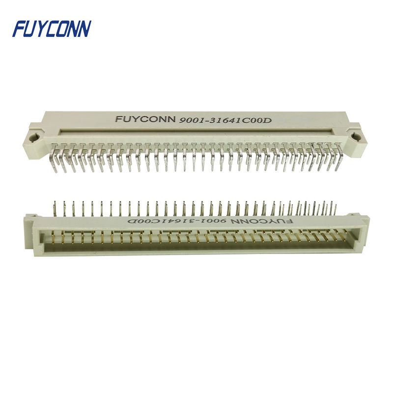 64Pin DIN 41612 Connector 2 Rows Right Angle PCB male Plug Euro Connector