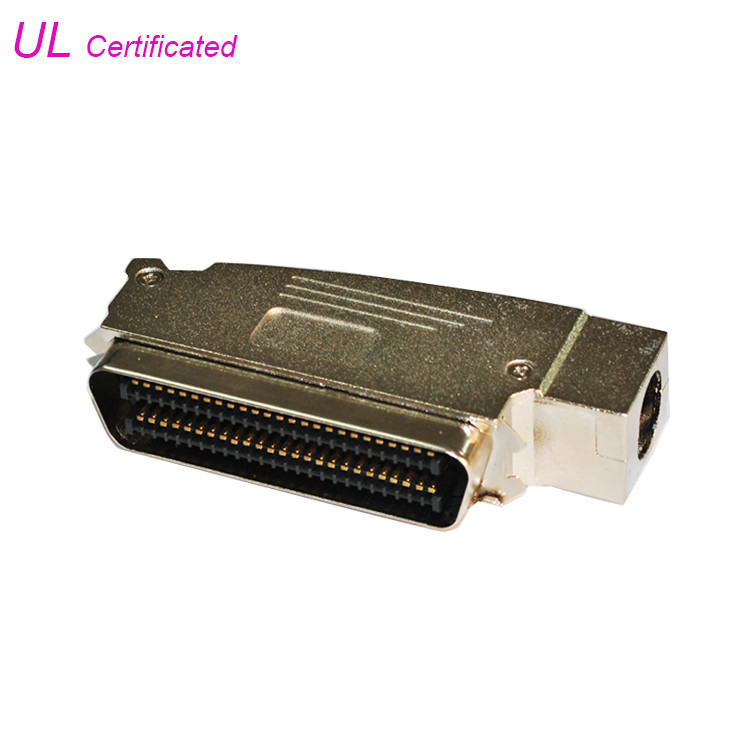 Amphenol 957 100Pin Plug IDC Male Connector With Side Cable Entry Zinc ...